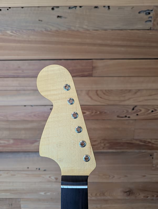 Warmoth Stratocaster Neck reverse headstock stainless steel | Reverb