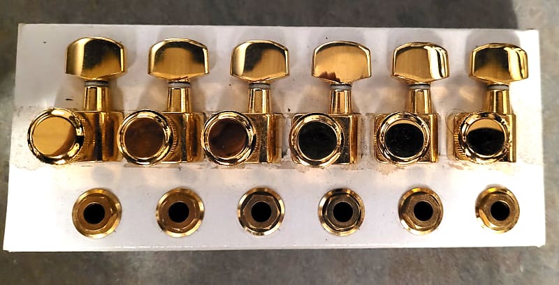 Fender Schaller/Locking Tuners/Left Handed - Gold | Reverb
