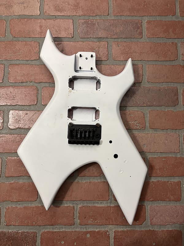 *80s/90s* B. C. Rich Warlock Body White | Reverb