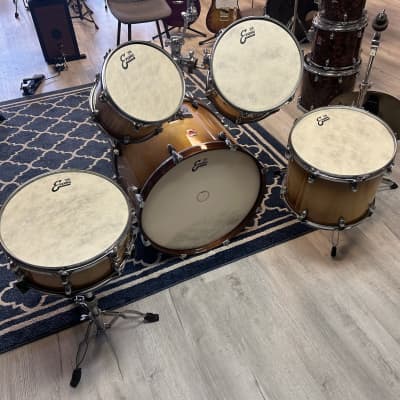 Premier XPK 1990s - Natural Stain 5 Piece Shell Kit with | Reverb