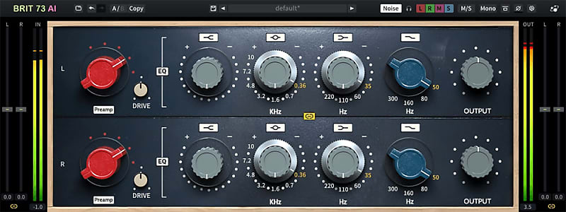 ThreeBodyTech Brit 73 AI - AI-Powered Preamp and EQ Plugin | Reverb