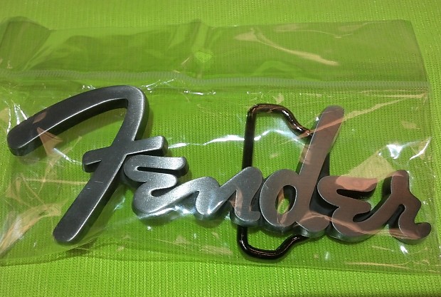 Fender Lettered Belt Buckle | Reverb