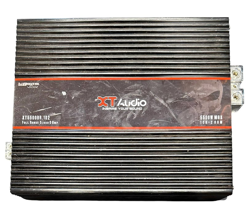 XT Audio Power Amplifier XT Audio xt5500br.1d2 | Reverb