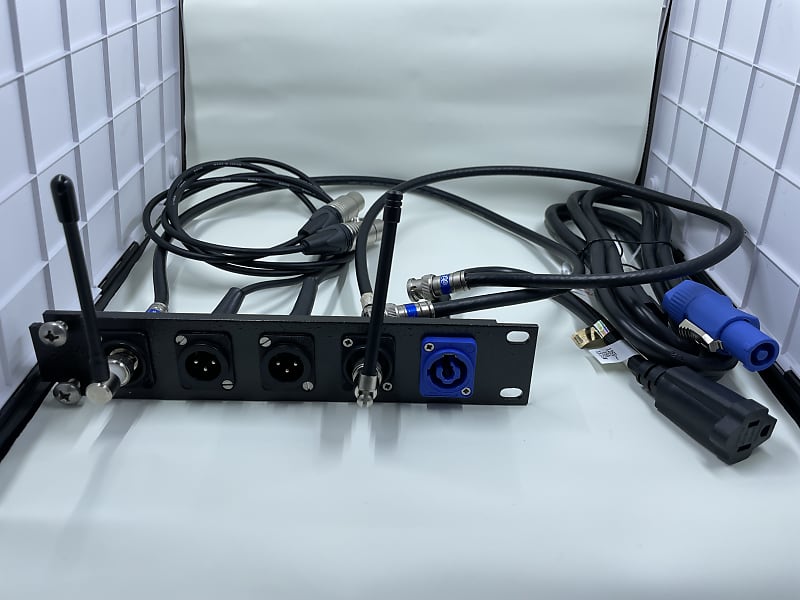 Sennheiser EW100 G3 G4 Custom 1U Mic Rackmount Panel Neutrik | Reverb