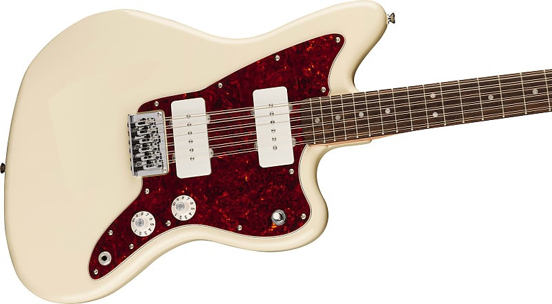 Squier Paranormal Jazzmaster XII 12 string Olympic White | Reverb