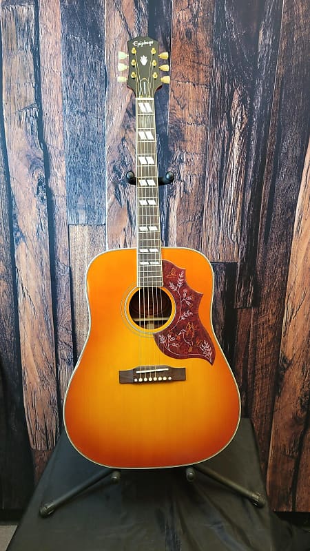 Used Epiphone Hummingbird All Solid | Reverb