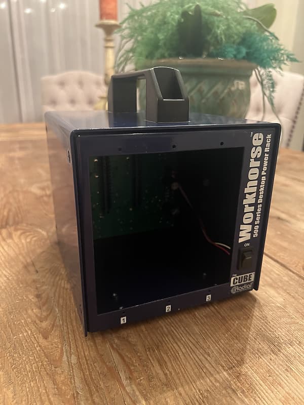 Radial Workhorse Cube 3-slot 500 series Desktop Chasiss 2021 | Reverb