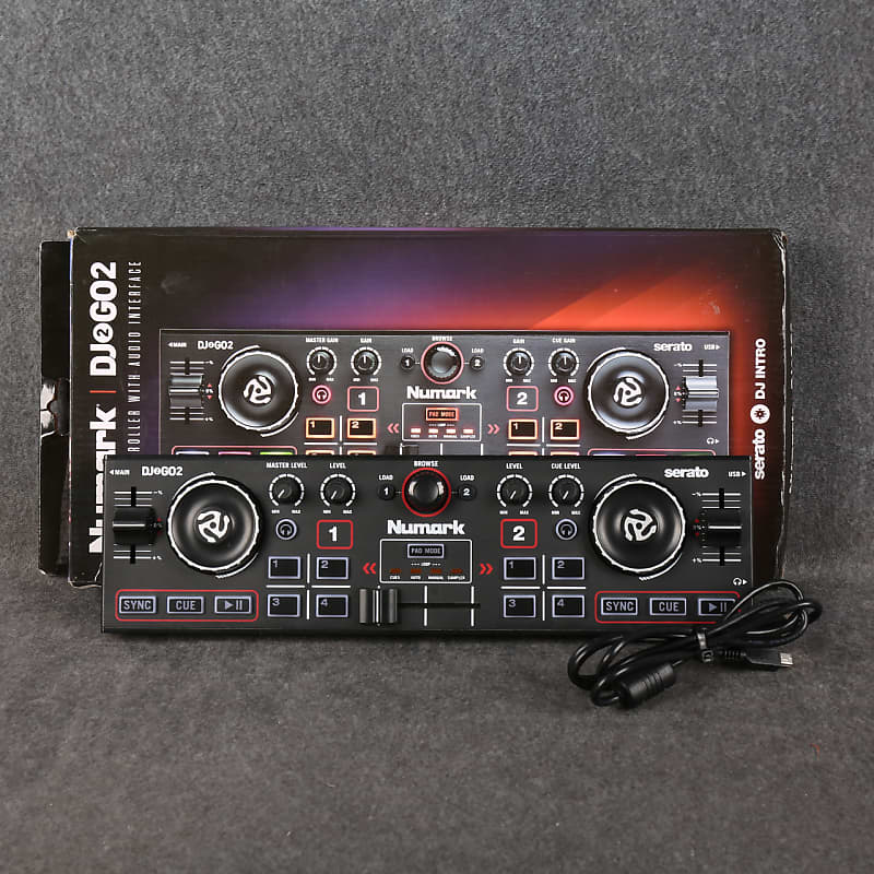 Numark DJ2GO2 Touch Portable DJ Controller - Boxed - 2nd Hand | Reverb