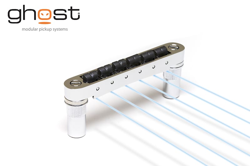 Graph Tech Ghost loaded Resomax NV 6mm Bridge - Chrome | Reverb