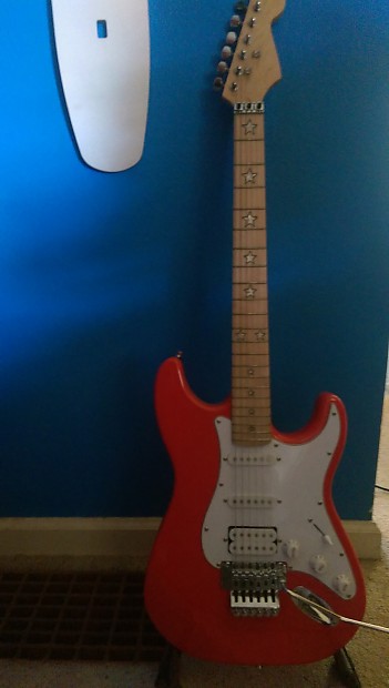 Richie Sambora tribute Strat star inlays floyd rose | Reverb