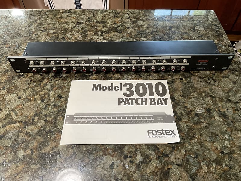 Fostex Patchbay Model 3010 Mid 1980s - Matte Grey | Reverb