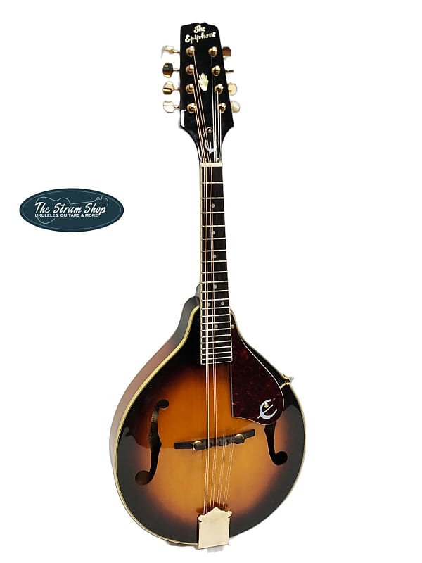 Preowned Epiphone Mandolin, MM-30/AS w/ Hardshell Case and | Reverb