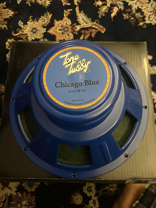 Tone Tubby 12" Chicago Blue Alnico 8ohm Blue | Reverb
