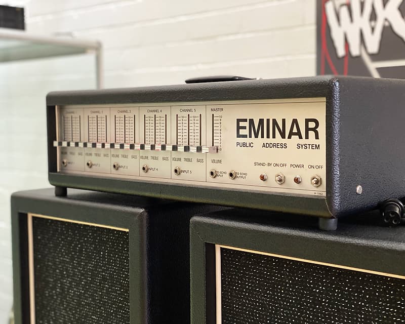 '70s Eminar Public Address System w/ Matching Speaker | Reverb Canada