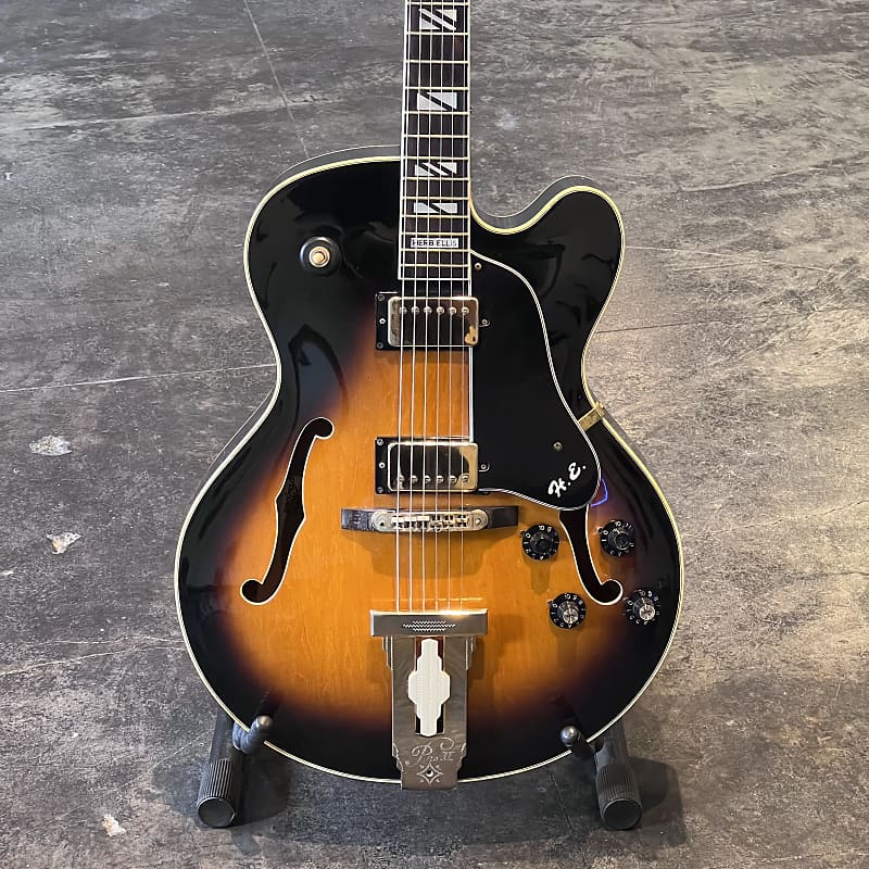 Aria Pro-II PE-175 Herb Ellis Signature - Vintage Sunburst | Reverb