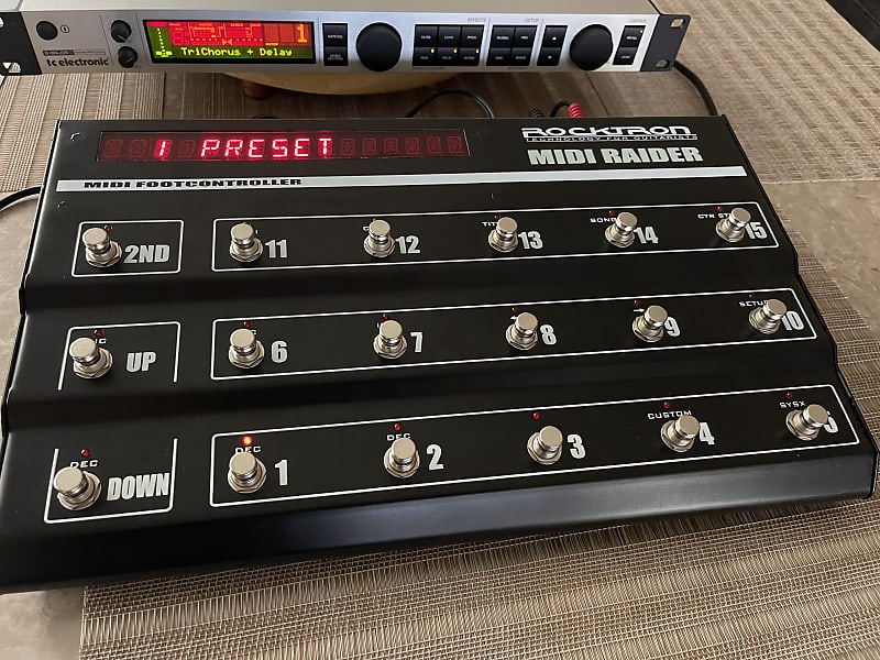 TC Electronic G major 2 + midi controller Rocktron | Reverb