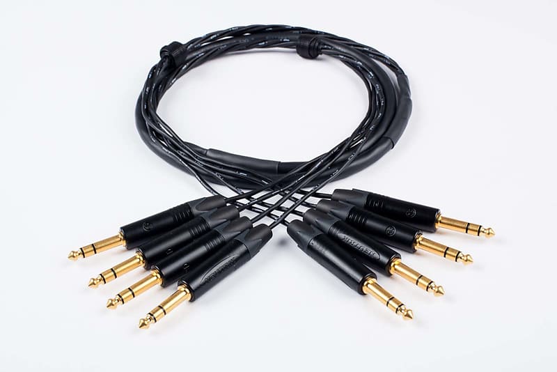 4 Channel Snake Cable 5' Foot Mogami 2931 Neutrik Gold 1/4" | Reverb