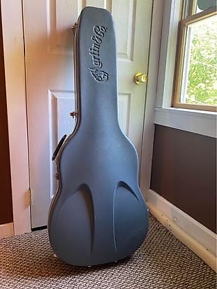 Martin Thermoplastic Hard Case 1970s Blue | Reverb