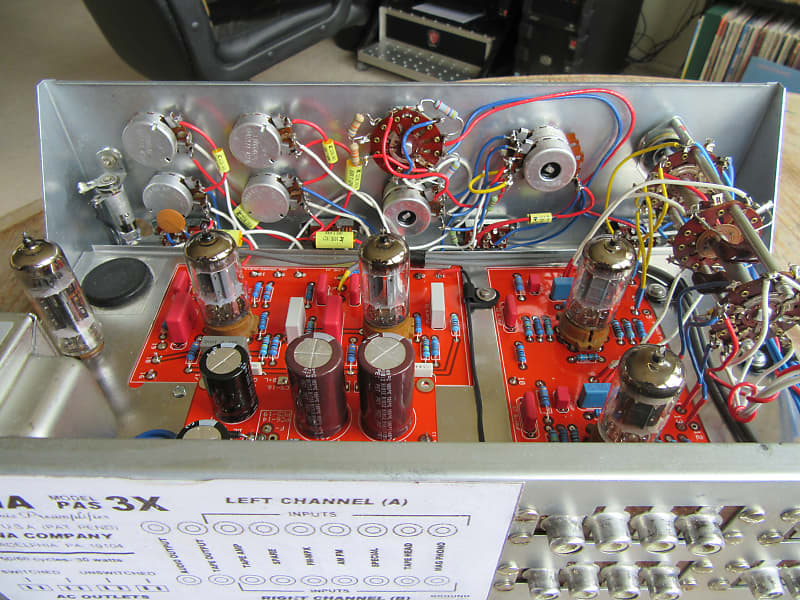Dynaco PAS 3X Tube Preamp New Power Supply New Circuit Boards | Reverb