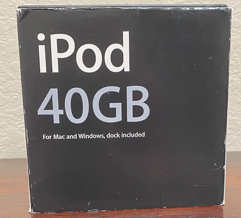 Apple iPod 3rd generation 40GB 2003- White with chromed | Reverb