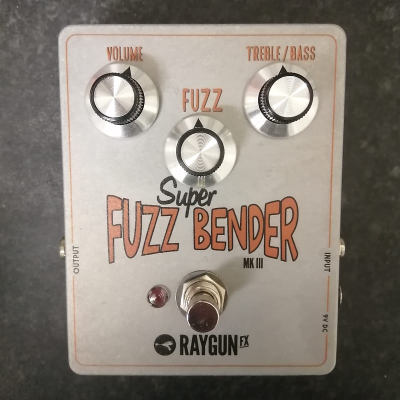 Raygun FX Super Fuzz Bender MkIII 2020's - Silver | Reverb