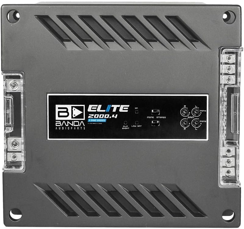 4-Ch. Vehicle Audio Bass Amplifier - 500W High-Powered Mono | Reverb