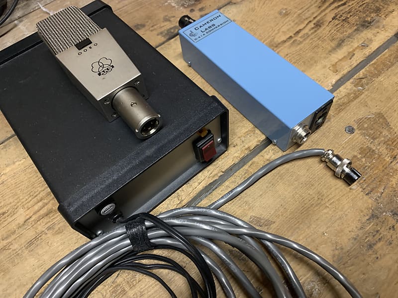 AKG C414 EB NYLON CAPSULE MIC W/ CAMERON LABS TUBE MOD - C12 | Reverb