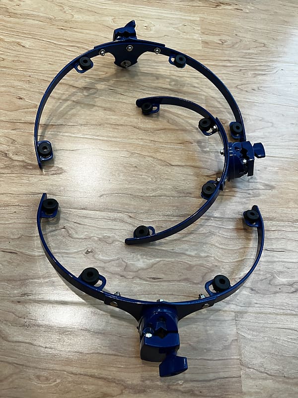 Die Cast Rim Mounts - Blue | Reverb