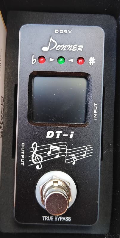 Donner DT-1 Chromatic Tuner w/ true bypass | Reverb