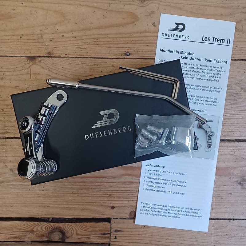 Duesenberg Les Trem II - Chrome | Reverb