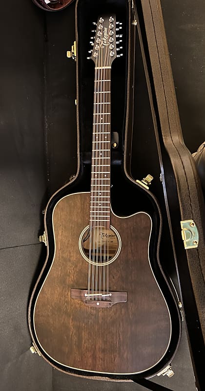 Takamine P1DC-12 SM 2021 - Satin Molasses | Reverb