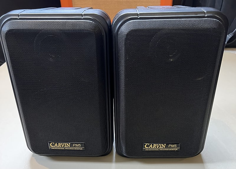 Carvin PM5 - 2 studio monitors indoor/outdoor speakers with | Reverb