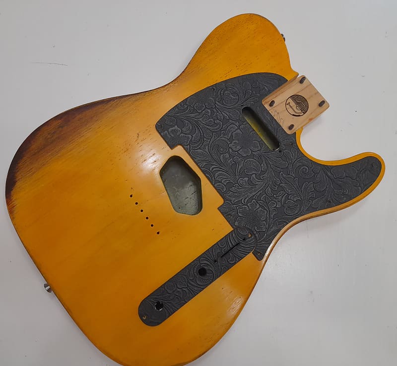 Telecaster Ocra - Yellow relic body | Reverb