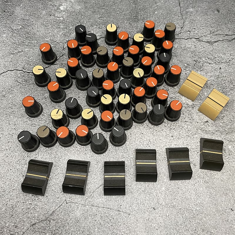 Mixer Mixing Knobs and sliders Vintage (52 knobs and 8 | Reverb