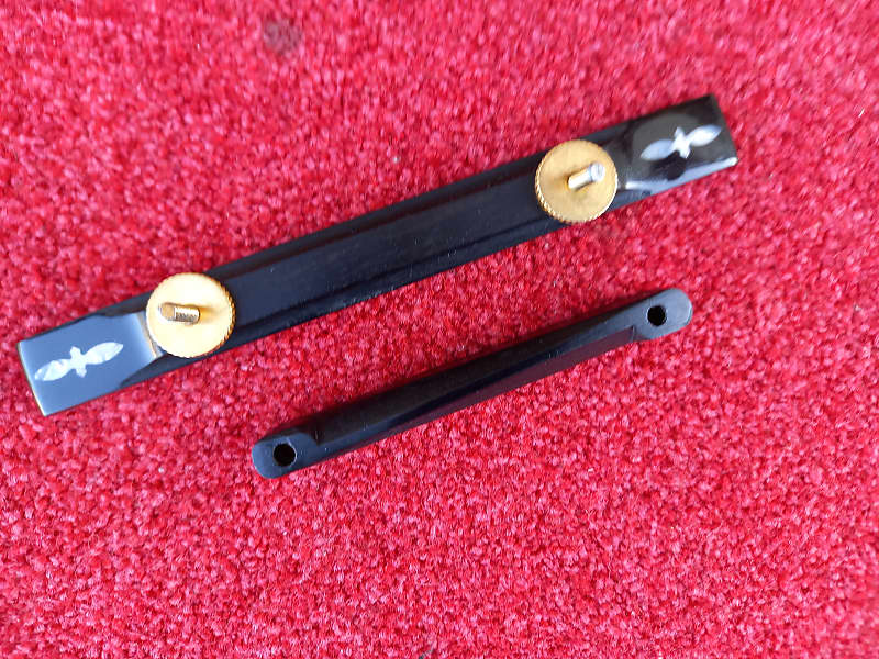 Gibson Inlaid ebony Bridge for Gibson L-5 and high end | Reverb