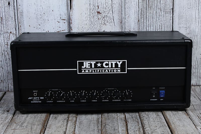 Jet City JCA50H Electric Guitar Amplifier Head Tube Amp Head | Reverb