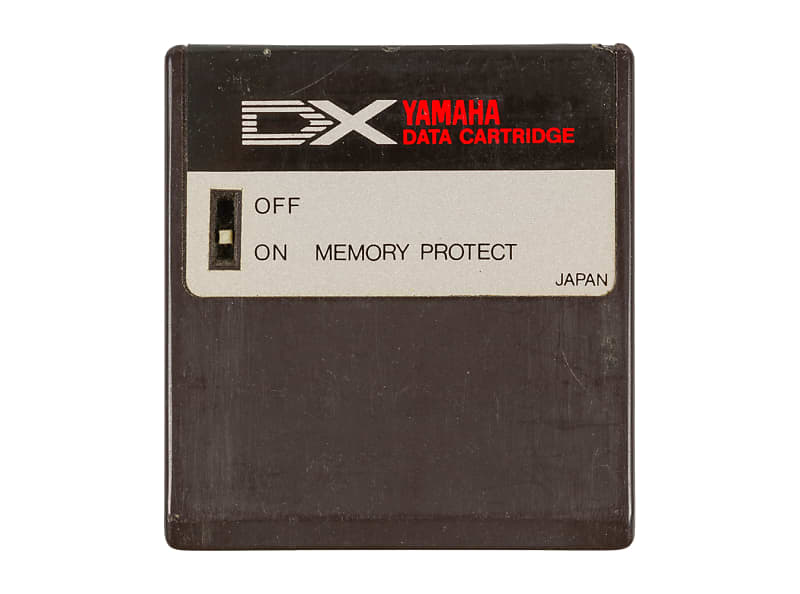 Yamaha DX Data Cartridge RAM Card for DX Series | Reverb