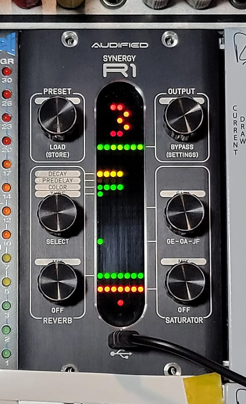 Audified Synergy R1 500 Series Reverb and Saturation | Reverb