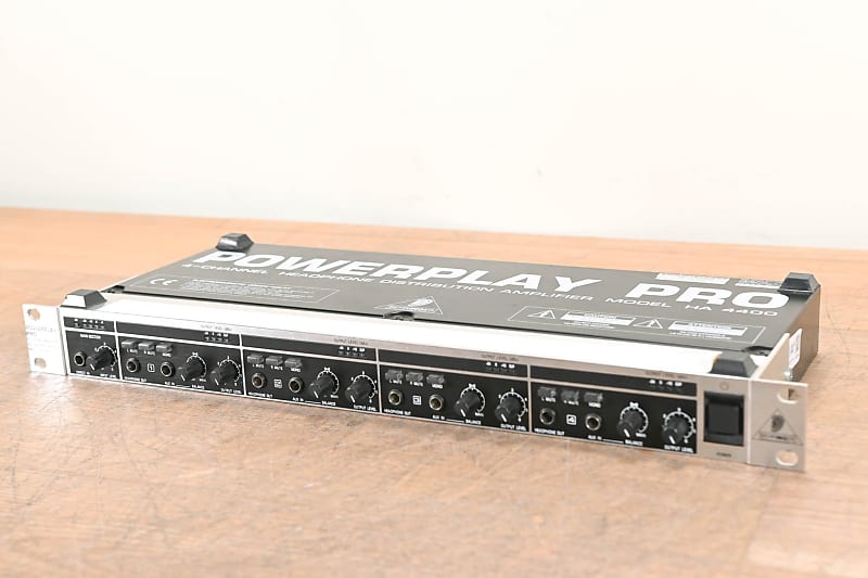 Behringer Powerplay Pro HA4400 4-CH Headphone Distribution | Reverb UK
