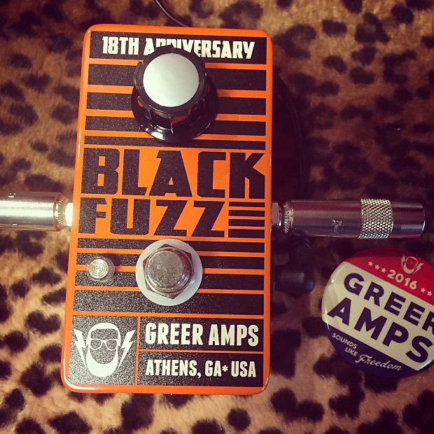 Greer Amps Black Fuzz of awesomeness 18th Anniv (video | Reverb