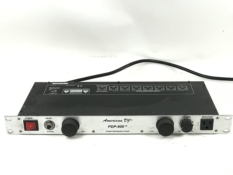 American DJ PDP-800 Power Distribution Panel | Reverb