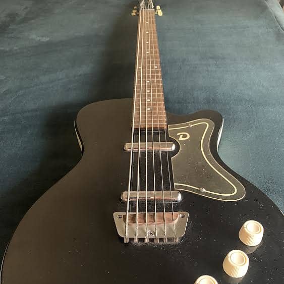 Danelectro 6 String Bass - Black | Reverb