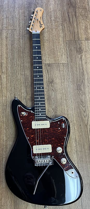 ***TAGIMA TW-61 BK-DF/TT JAZZMASTER STYLE ELECTRIC GUITAR | Reverb