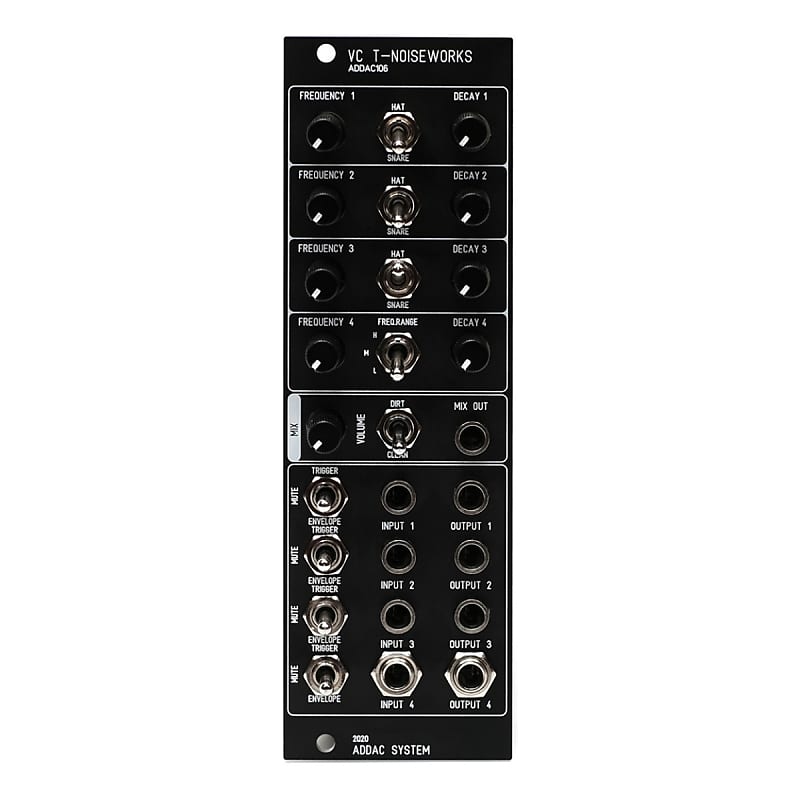 ADDAC 106 T-Noiseworks Eurorack Quad Percusion Module | Reverb