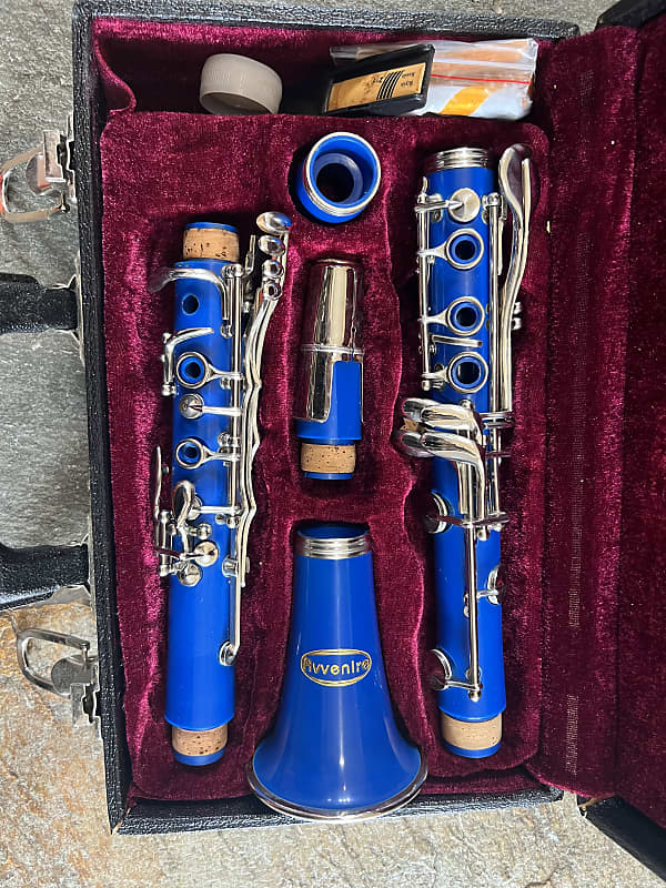 Blue color Clarinet | Reverb