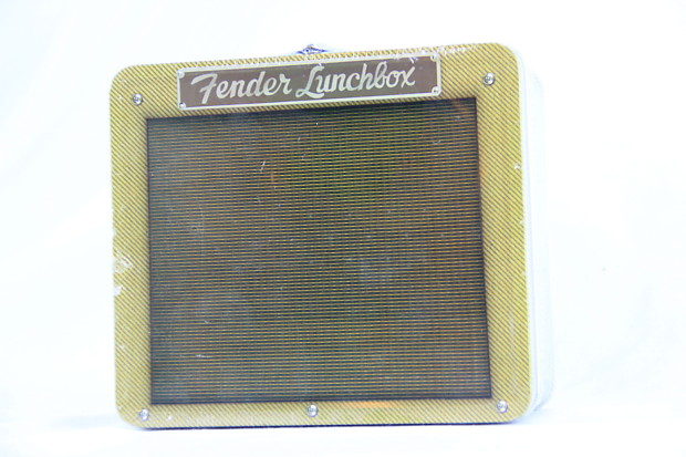 Fender Tweed amp Lunch box loaded with goodies NOS unopened | Reverb