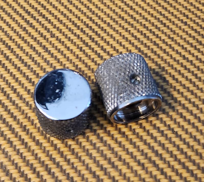 Fender Telecaster Lightweight Flat top Knobs set Late 1960's | Reverb