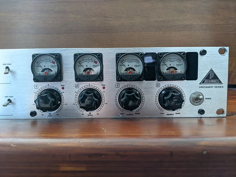 Behringer T1953 - Two-Channel - Tube Microphone Preamp | Reverb