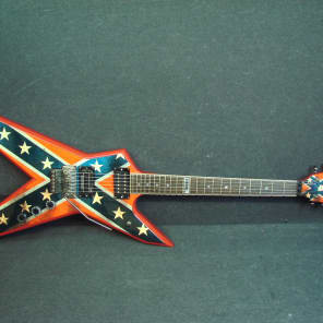 2011 Dean Dimebag Dixie Rebel Electric Guitar W/Hardshell | Reverb