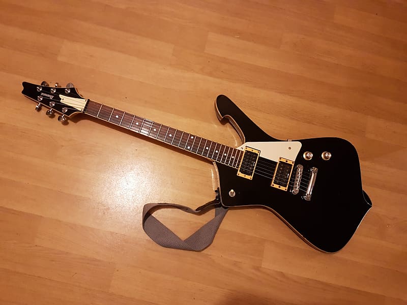 Ibanez Iceman IC300 1996 Black Made In Korea | Reverb UK